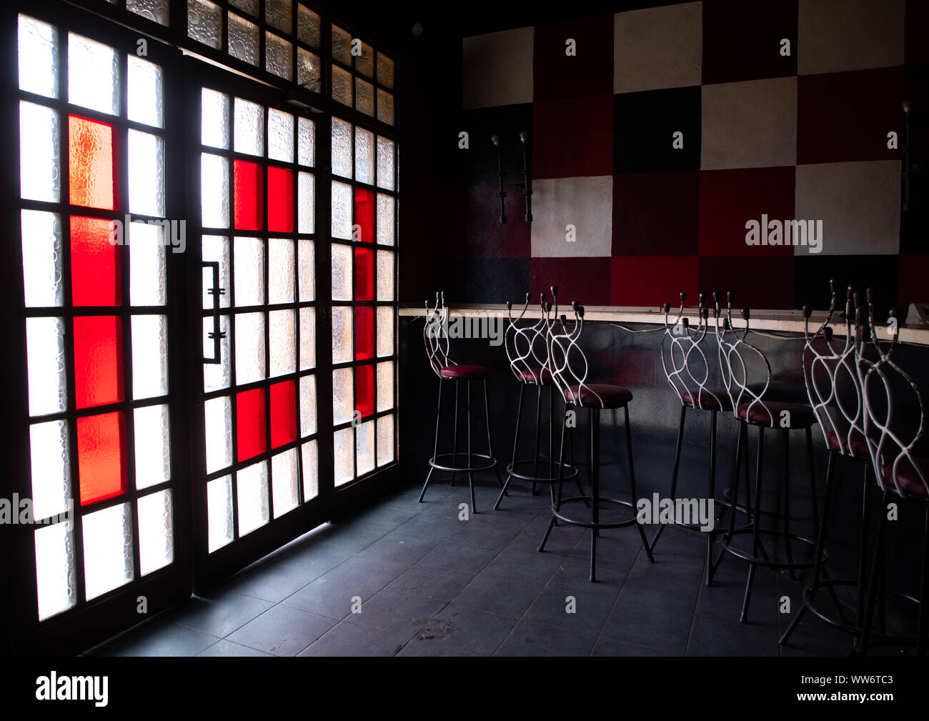 Zara bar and disco, Central region, Asmara, Eritrea Stock Photo - Alamy