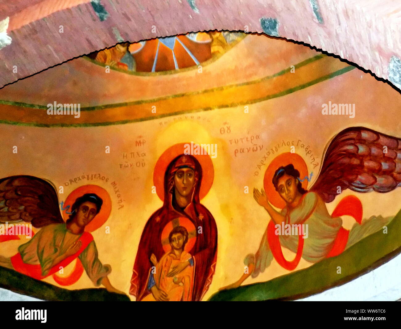 orthodox, church, Byzantine, icons, St. Fotini, curious, architecture ...