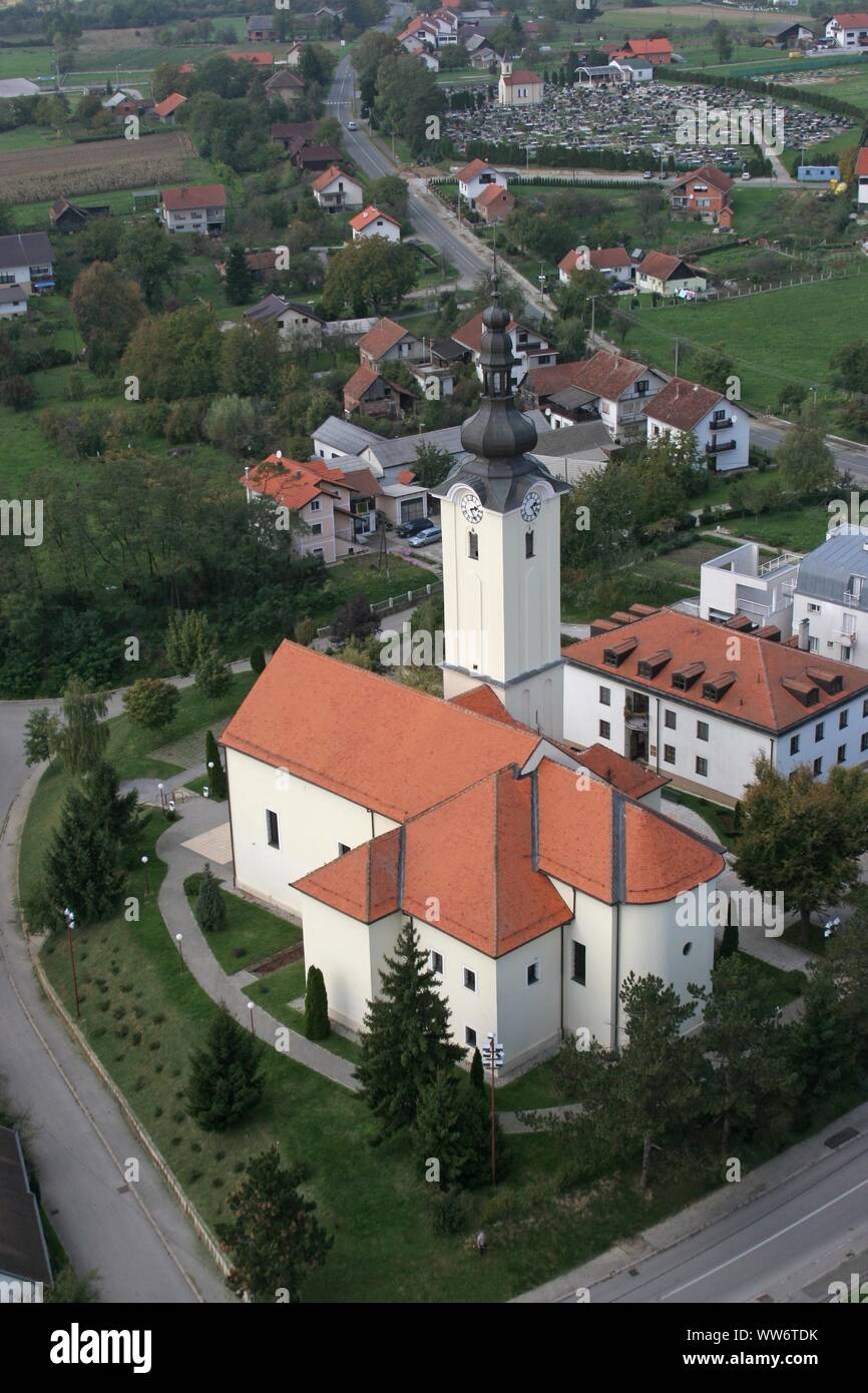 Church of the Assumption of the Virgin Mary in Klostar Ivanic, Croatia ...