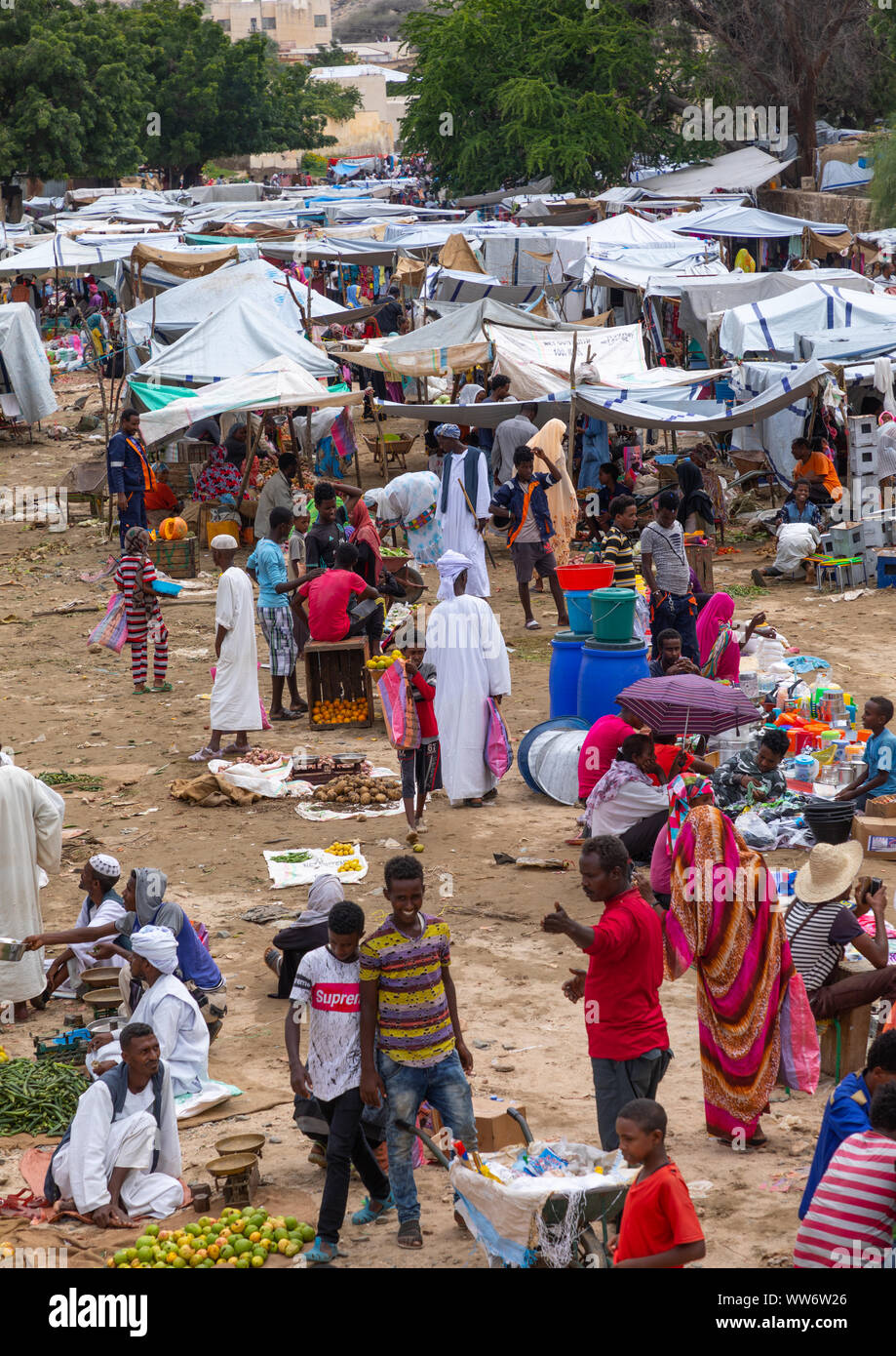 The monday market, Semien-Keih-Bahri, Keren, Eritrea Stock Photo - Alamy