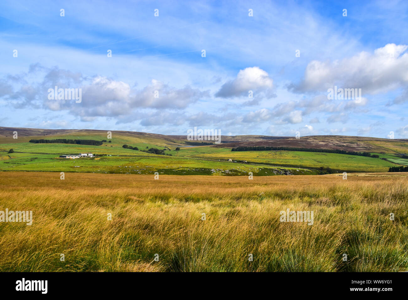 Heptonstall Moor, Heptonstall, Hebden Bridge, Pennine Way, West ...