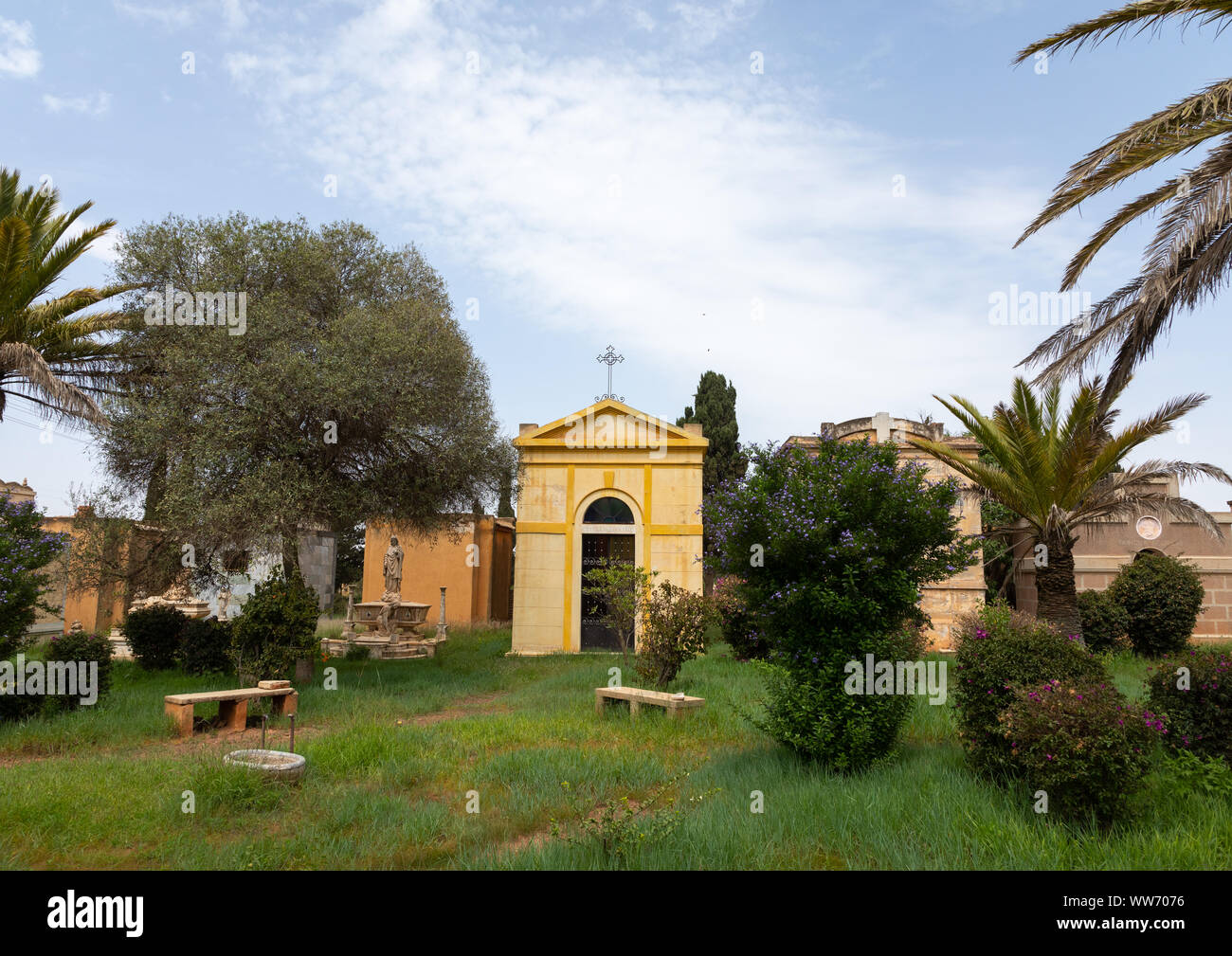 Old graves from the italian colonial era, Central region, Asmara ...