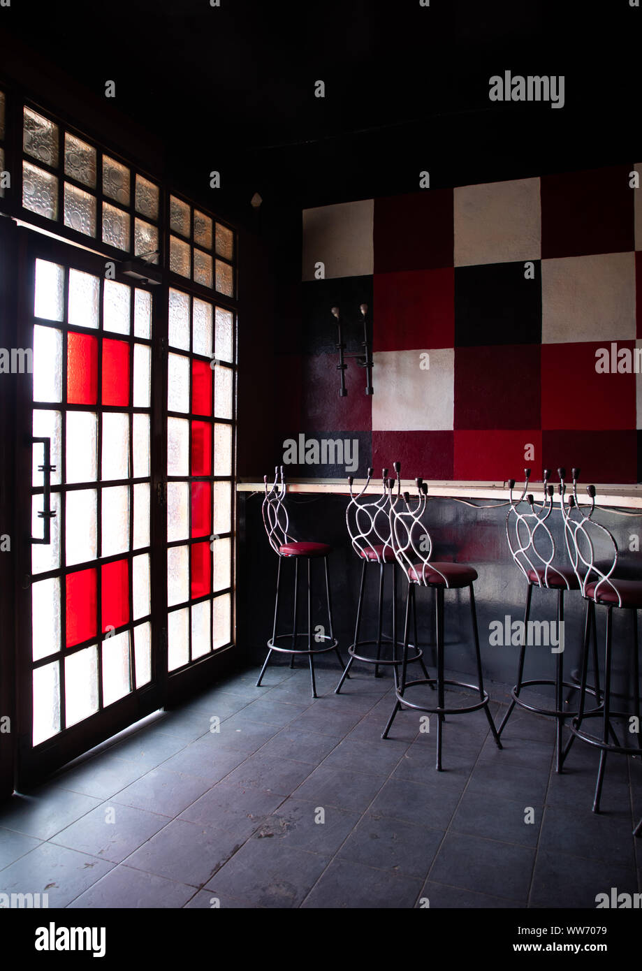Zara bar and disco, Central region, Asmara, Eritrea Stock Photo - Alamy