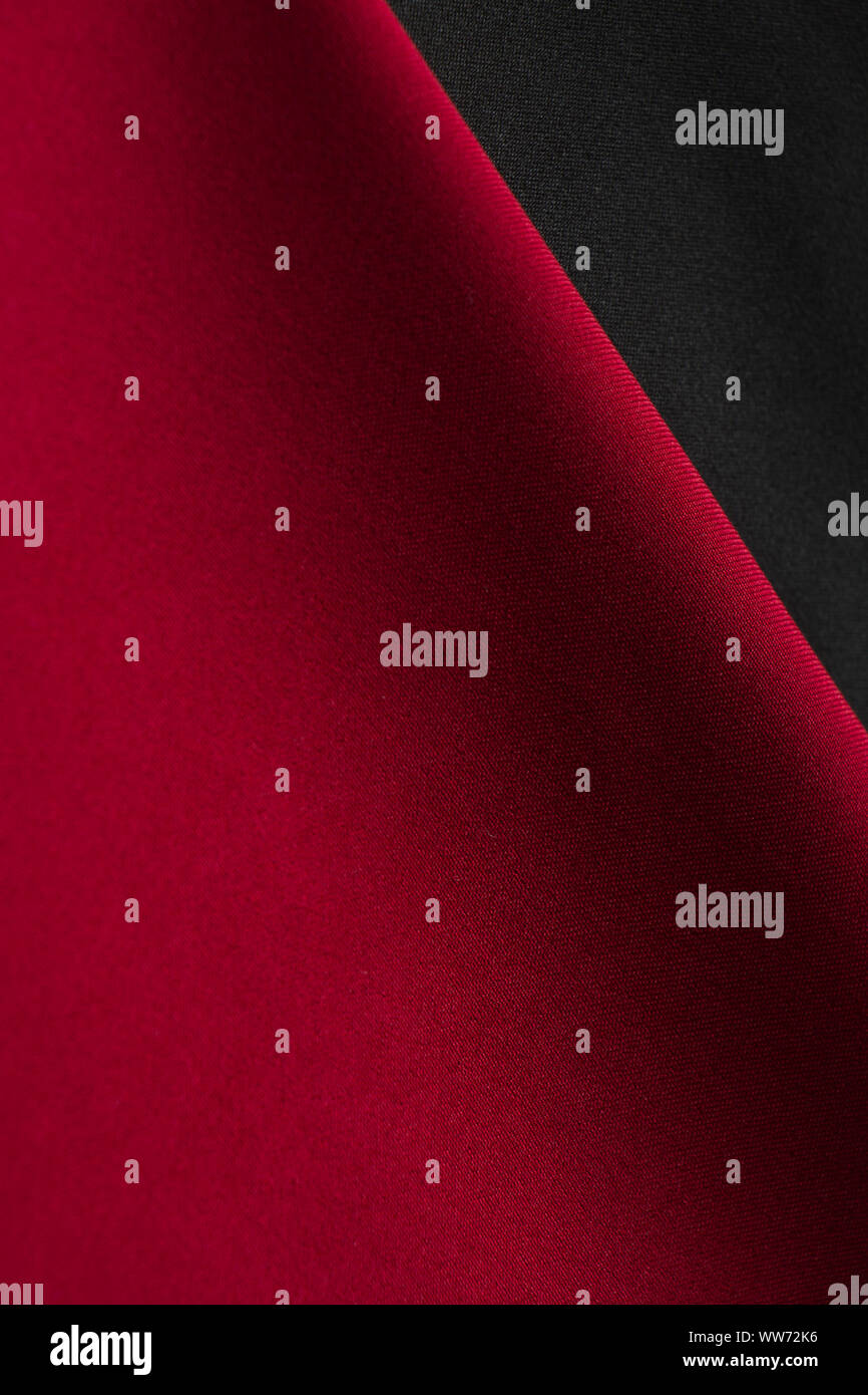 Two color red and black luxury background or concept, folds of red and ...