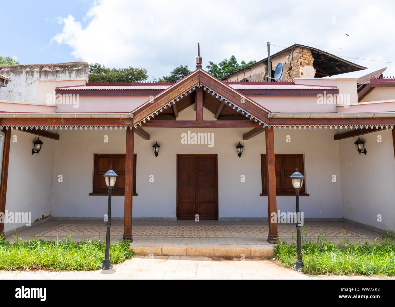Traditional harari house renovated by the turkish, Harari region, Harar ...