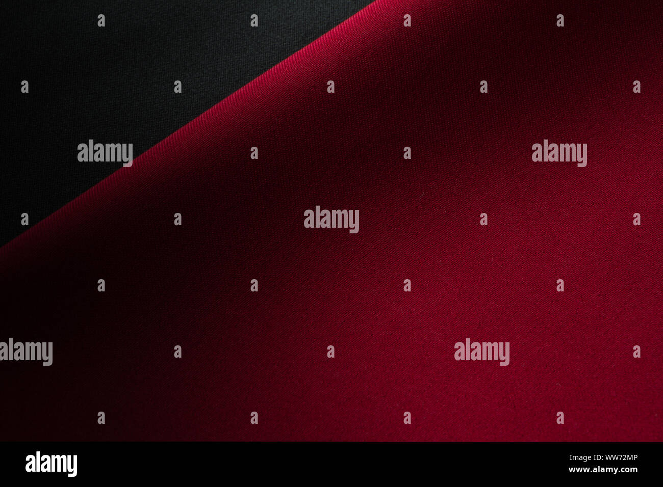 Two color red and black luxury background or concept, folds of red and ...