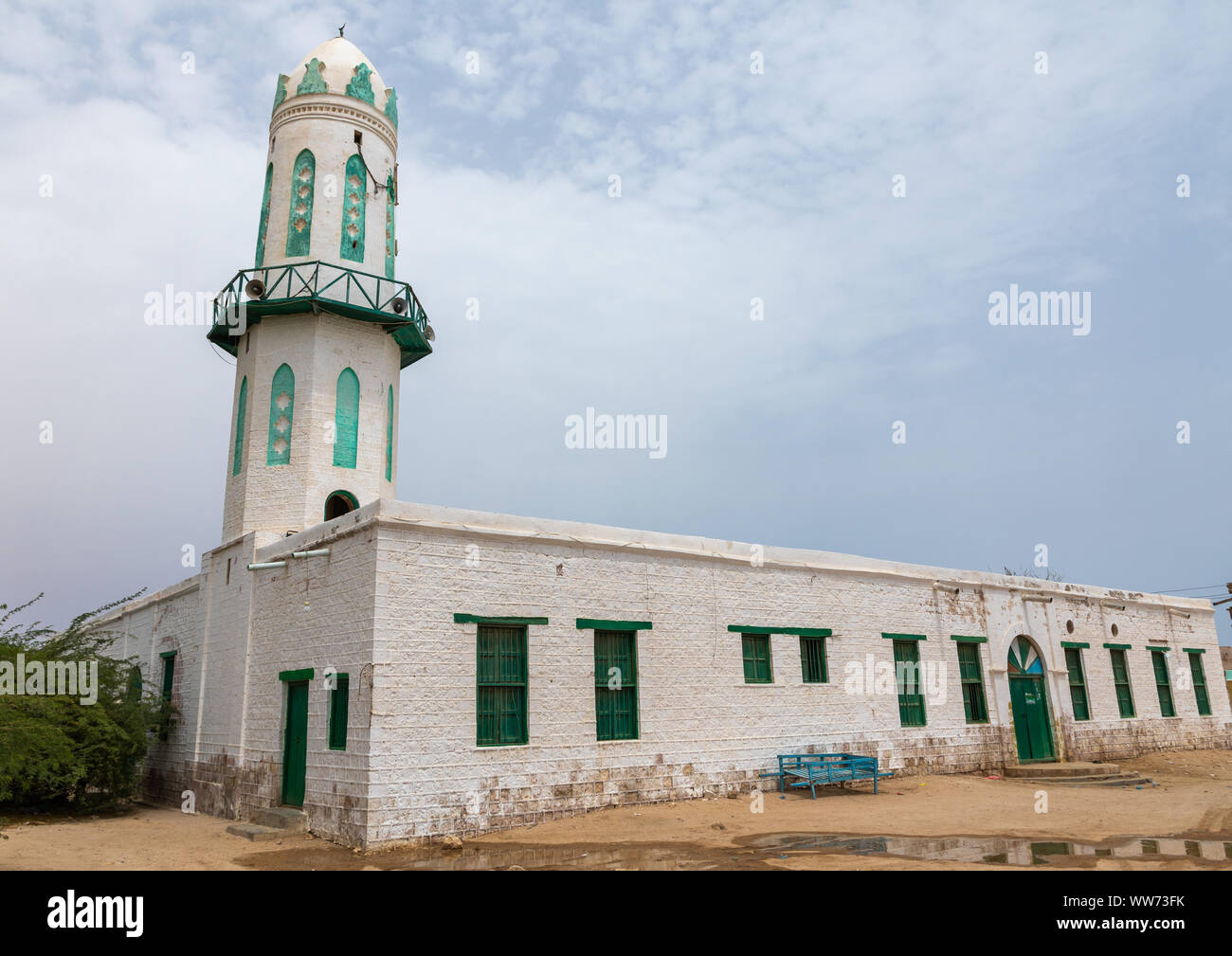 Old ottoman mosque, Sahil region, Berbera, Somaliland Stock Photo - Alamy