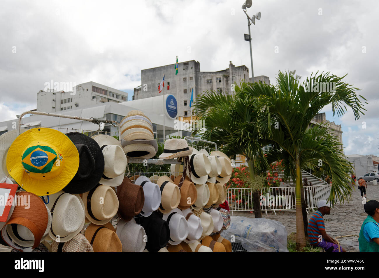 Various faces of Salvador, the first of Brazil's three capitals Stock ...