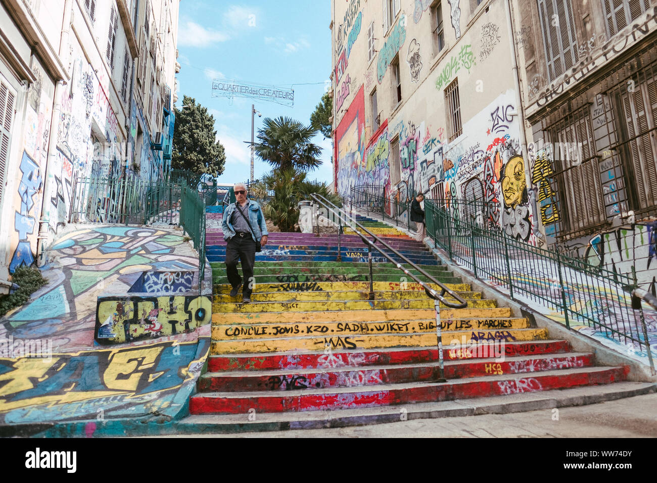 Cours julien marseille france hi-res stock photography and images - Alamy