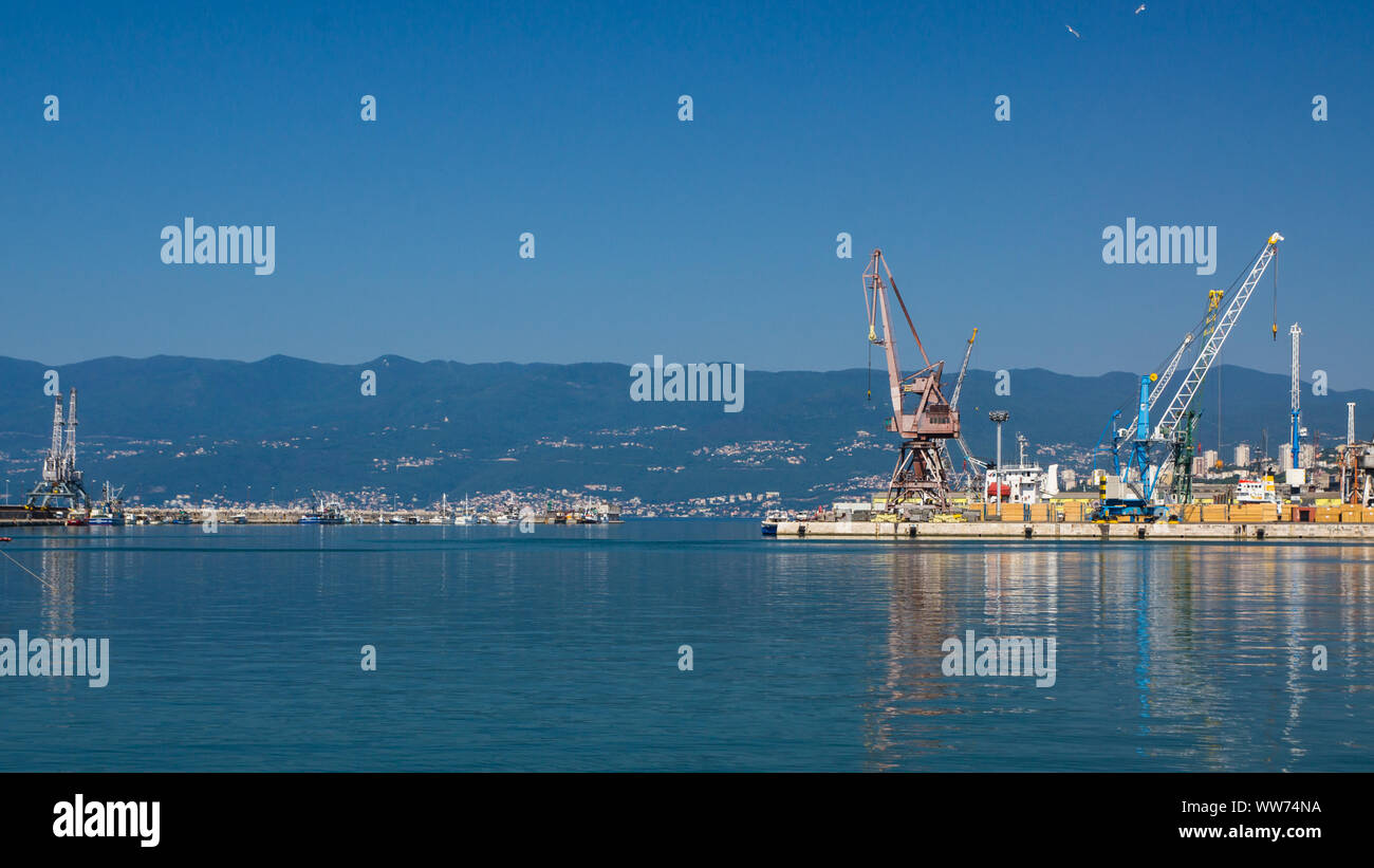 Rijeka seaport hi-res stock photography and images - Alamy