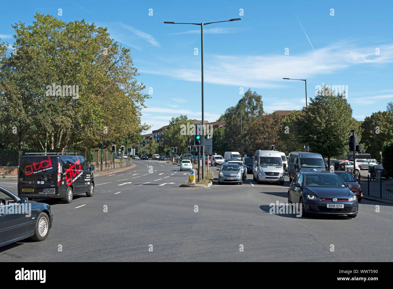 Road Junction Traffic Lights High Resolution Stock Photography and ...