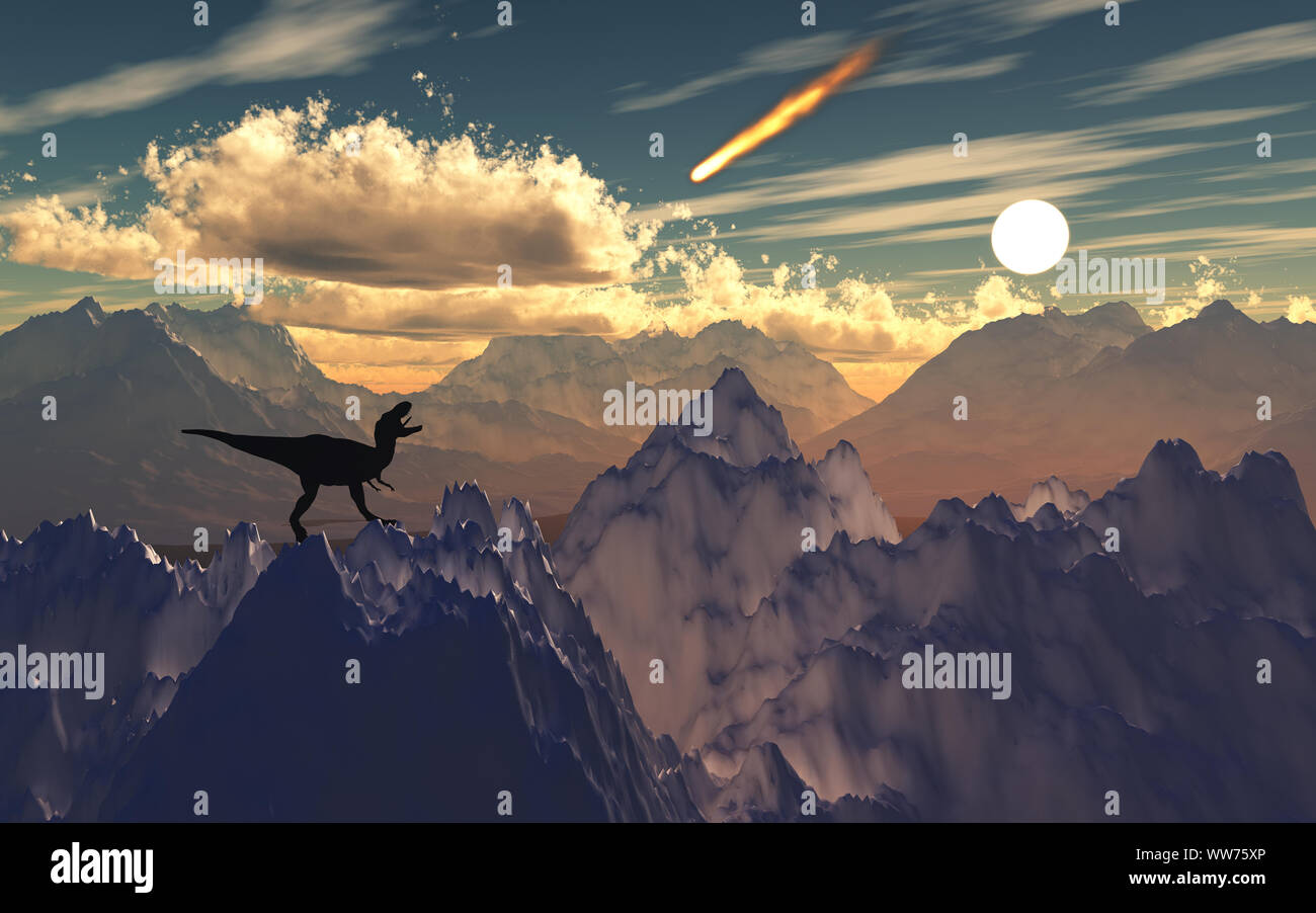 Cretaceous paleogene extinction event hi-res stock photography and images - Alamy