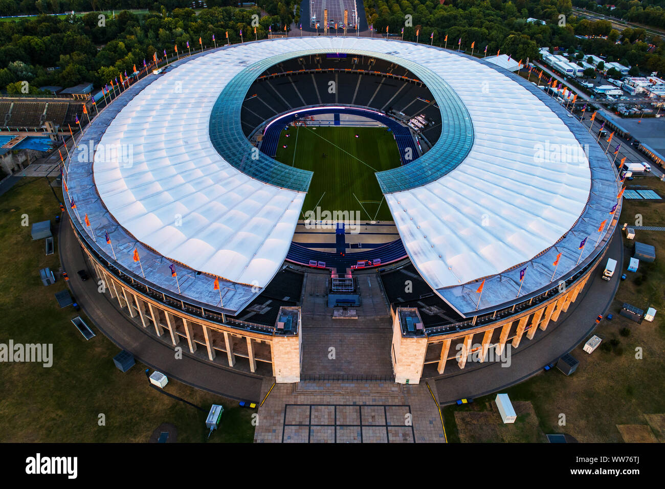 Berlin Olympic Stadium Stock Photo - Alamy