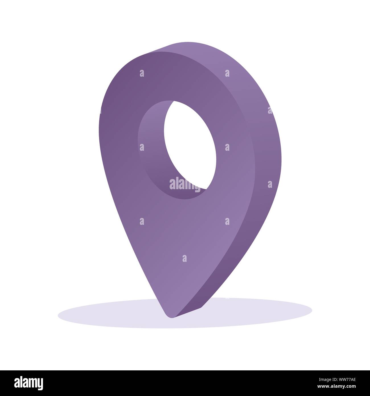 Location placeholder location tag locations pin 3d icon isometric ...