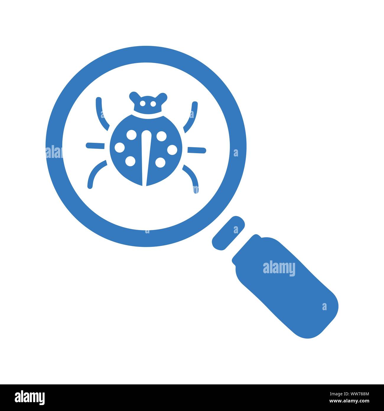 Beautiful design and fully editable Bug, virus, scan, search icon for ...