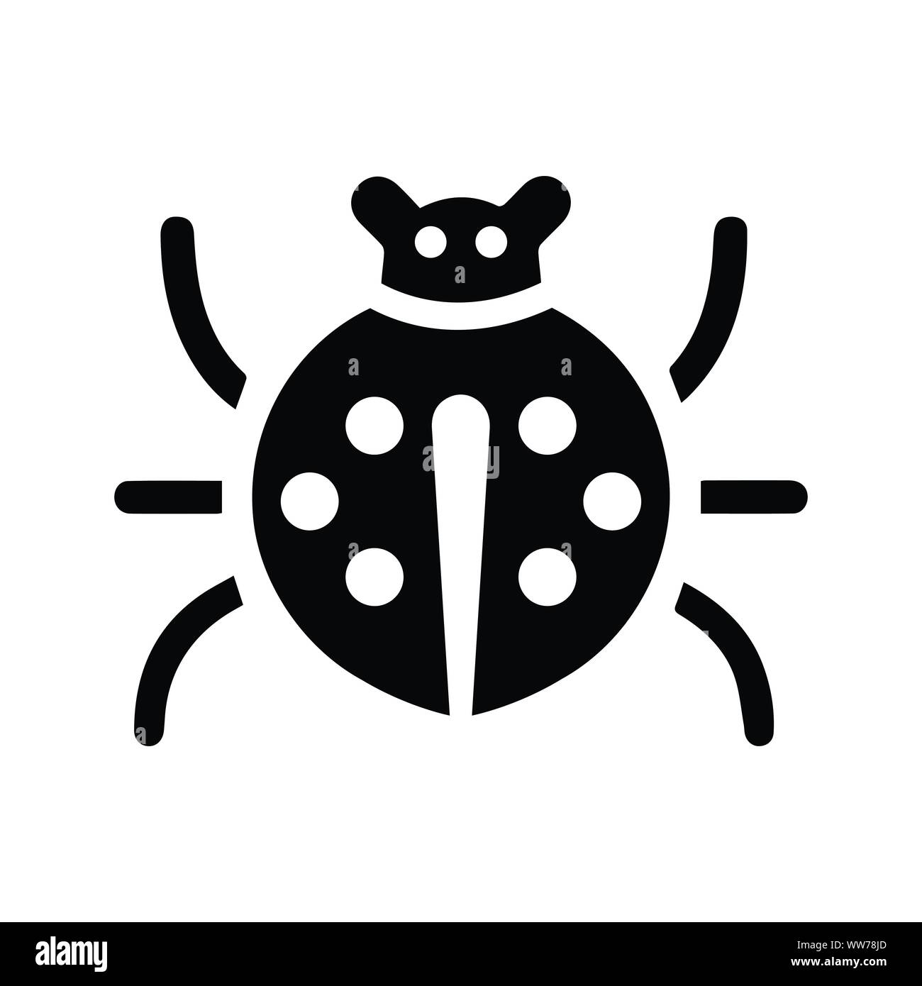 Well organized and fully editable Bug, fixing, repair, spammer icon for ...