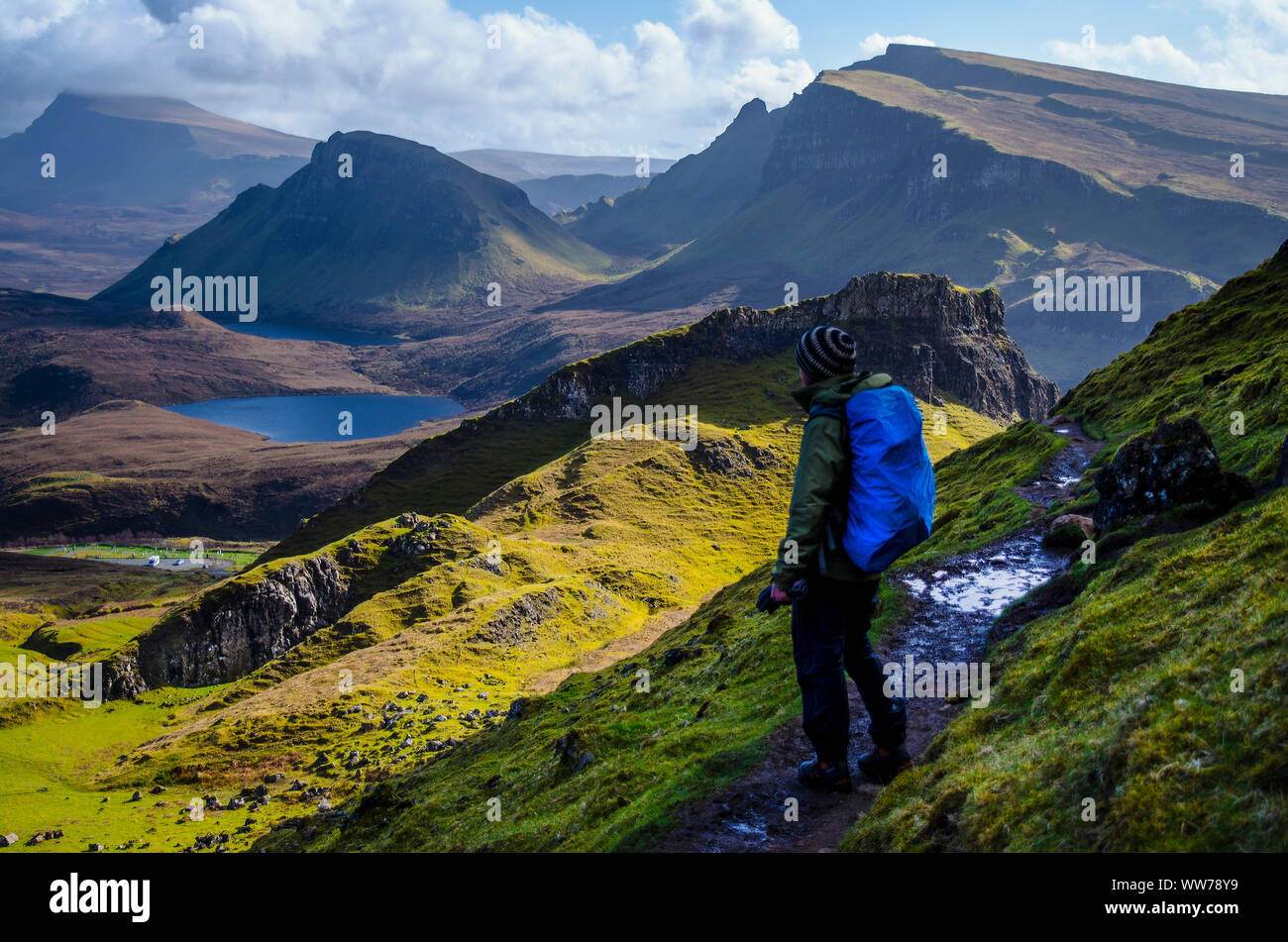 The quiraing mountain hi-res stock photography and images - Alamy
