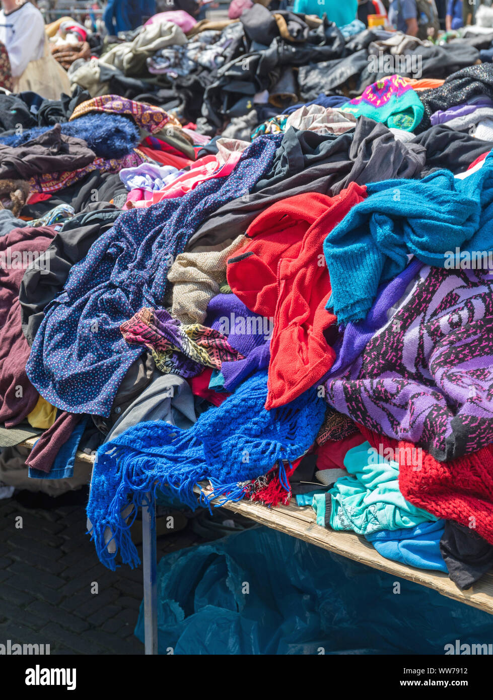 Big pile of clothes hi-res stock photography and images - Alamy