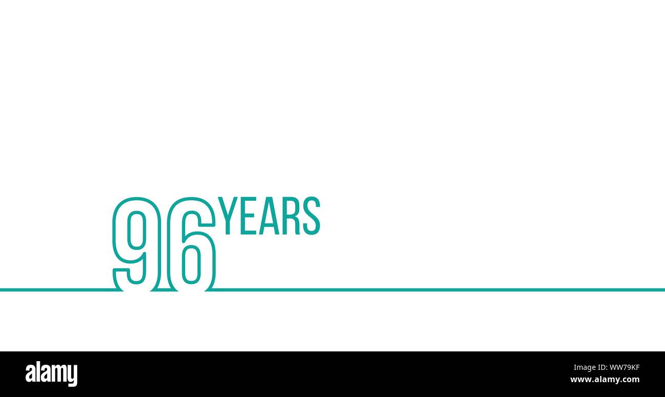 96 anniversary Stock Vector Images - Alamy