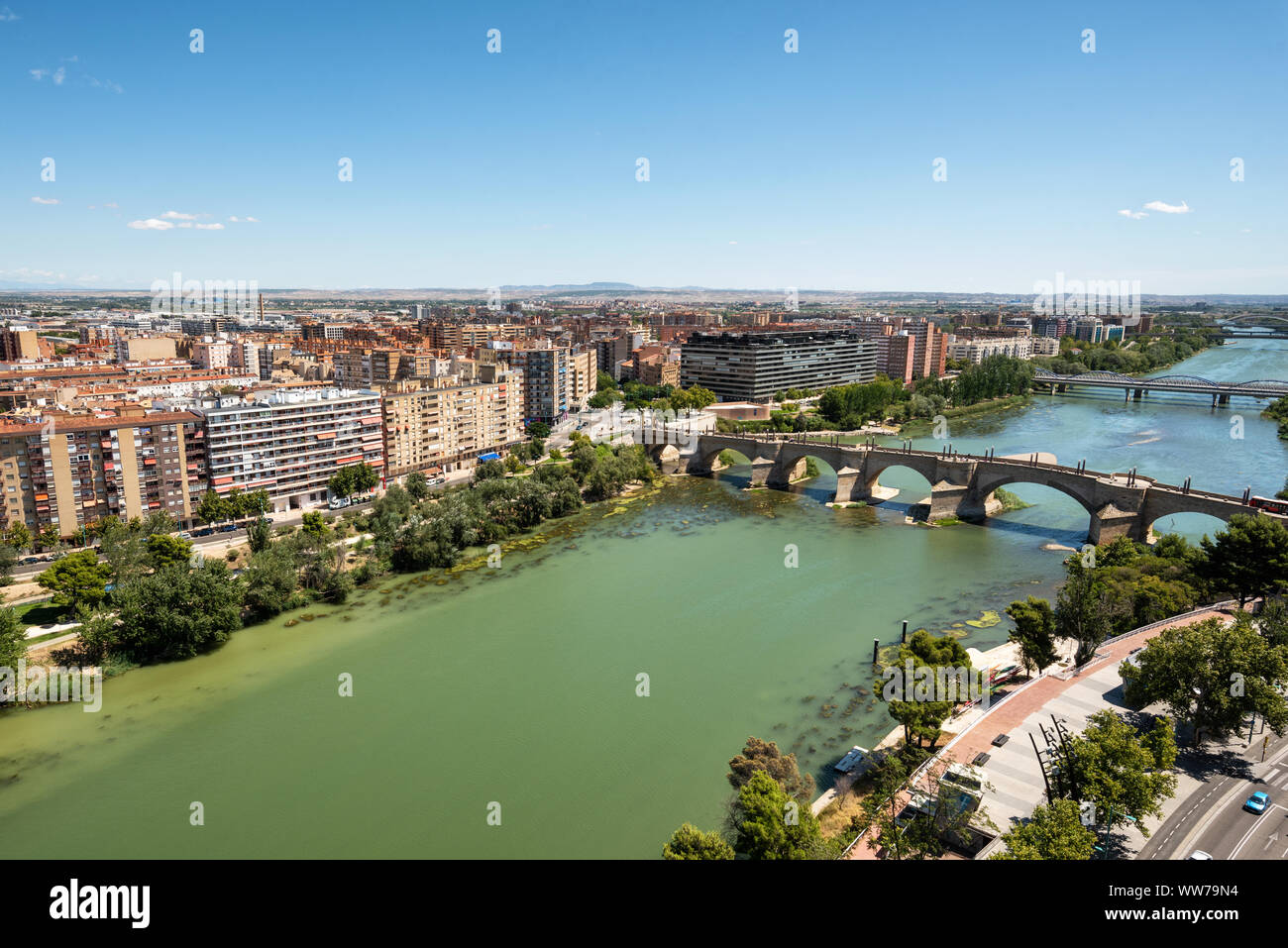 Zaragoza city hi-res stock photography and images - Alamy