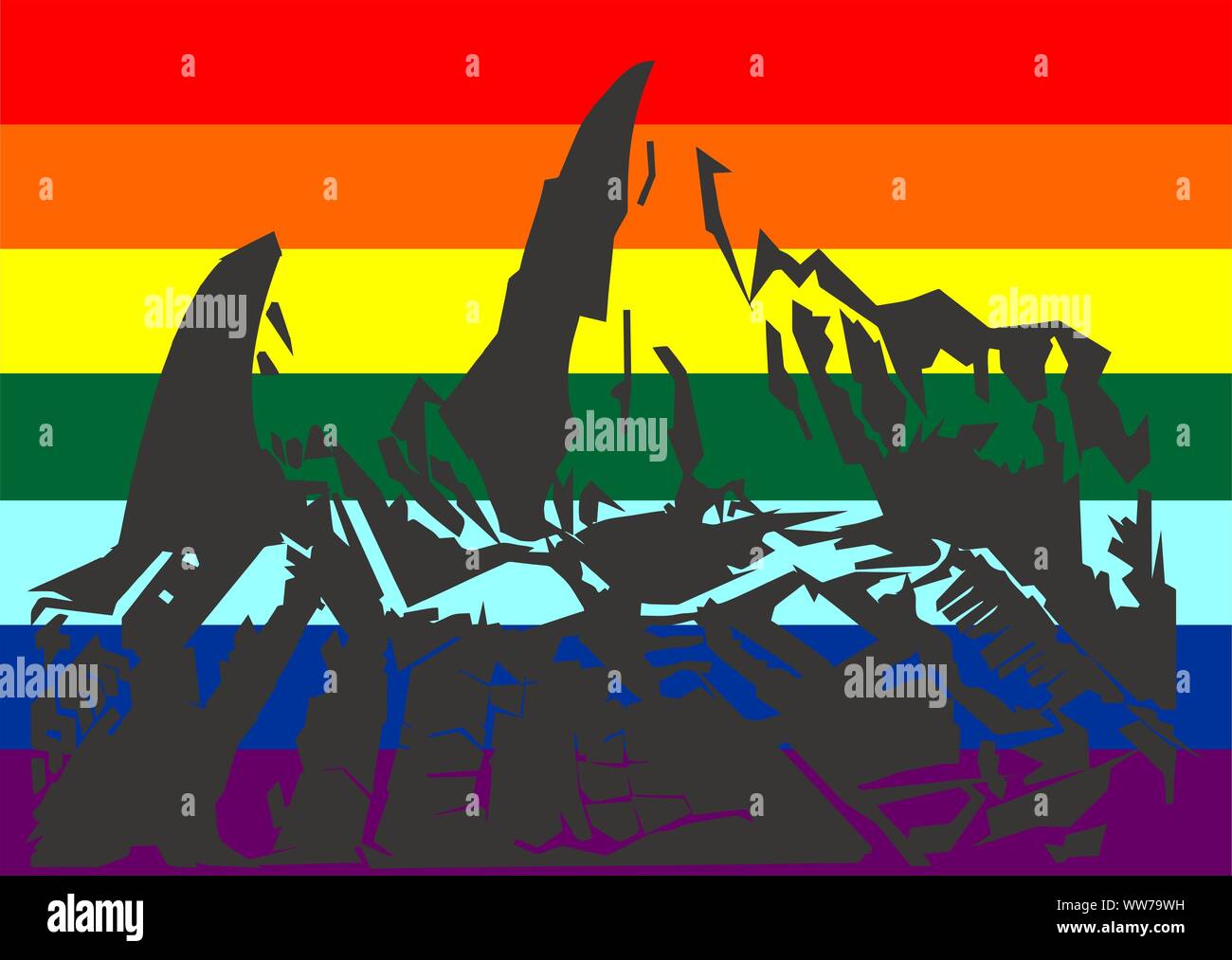 Cuzco flag peruvian textile hi-res stock photography and images - Alamy