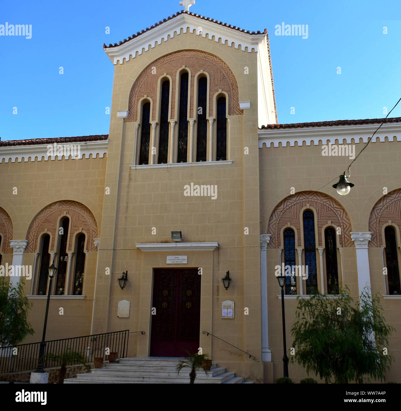 church, orthodox, Agios Nikolaos, Mitropolis, Zakynthos, island, Greece ...