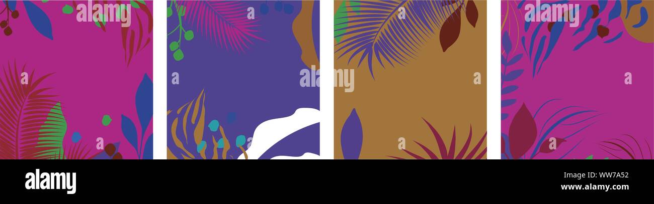 Vector set of social media stories design templates, backgrounds with ...