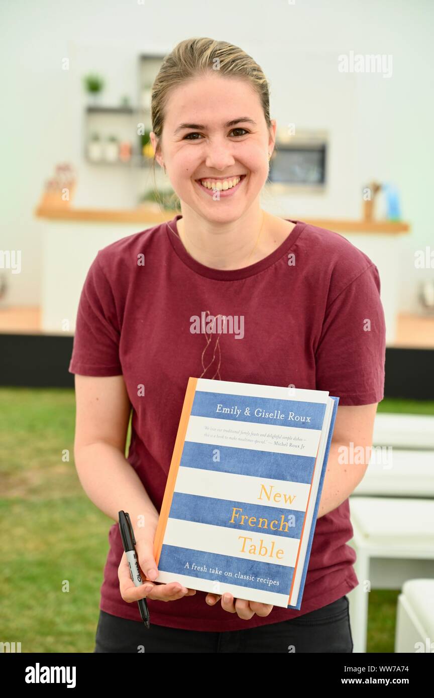 Emily Roux. Pictured with the book that she wrote with her mother ...