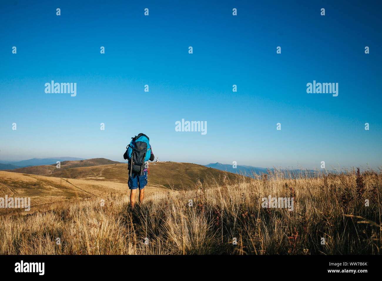 Man climbing hiking in hi-res stock photography and images - Alamy
