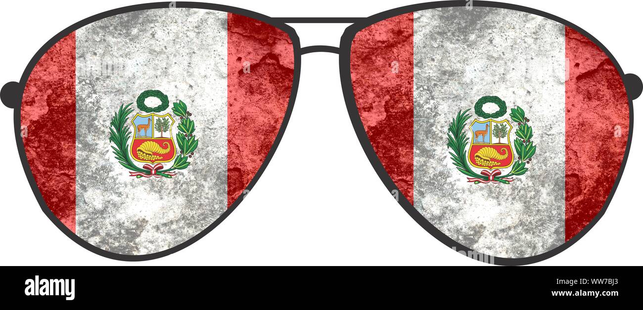 Peru flag, Peruvian flag in the colors red and white Stock Photo - Alamy