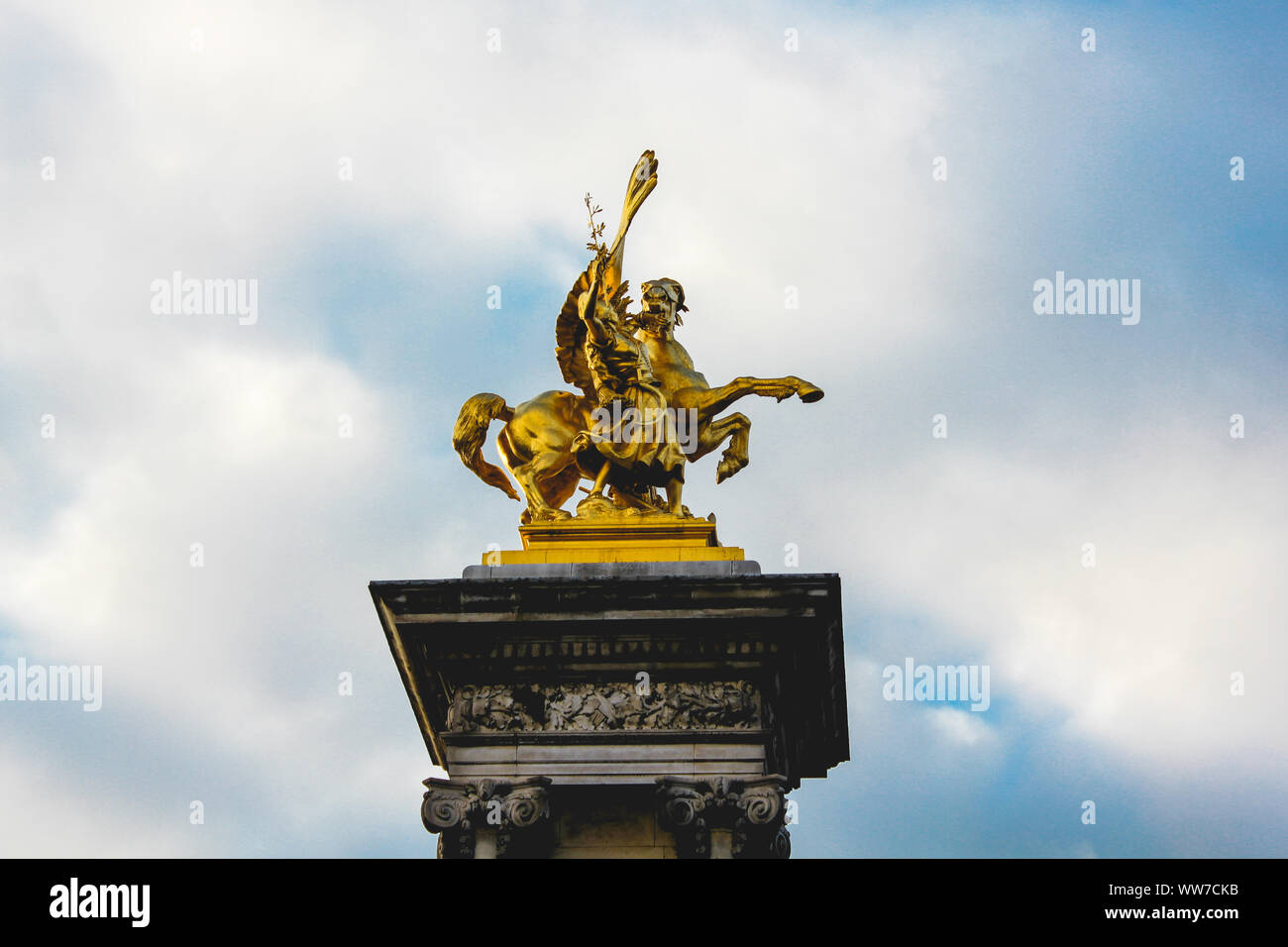 Bridge Alexander III in Paris, France Stock Photo - Alamy
