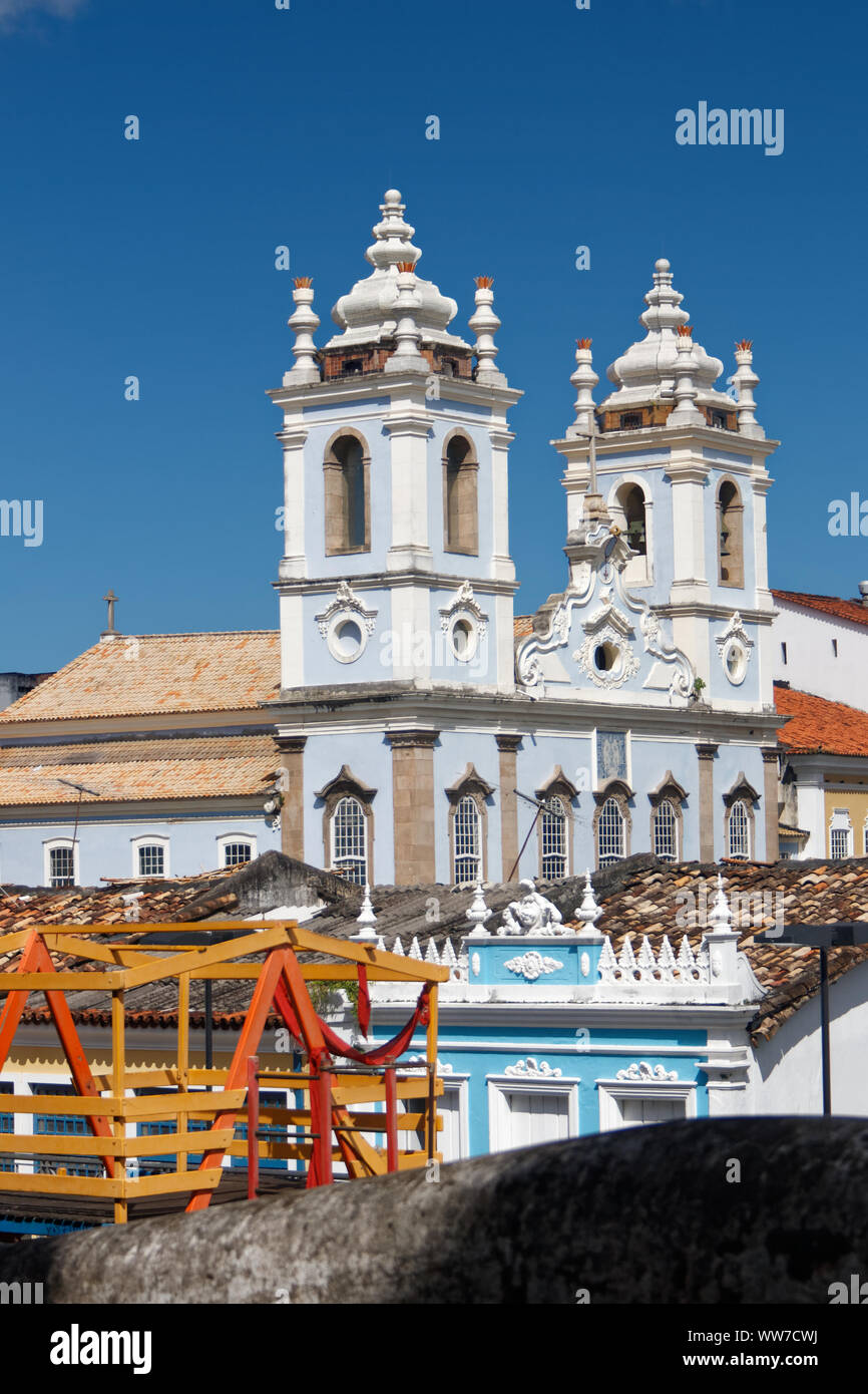 Various faces of Salvador, the first of Brazil's three capitals Stock ...