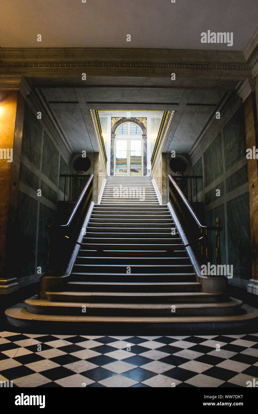 Architecture interiors of a classical building Stock Photo - Alamy