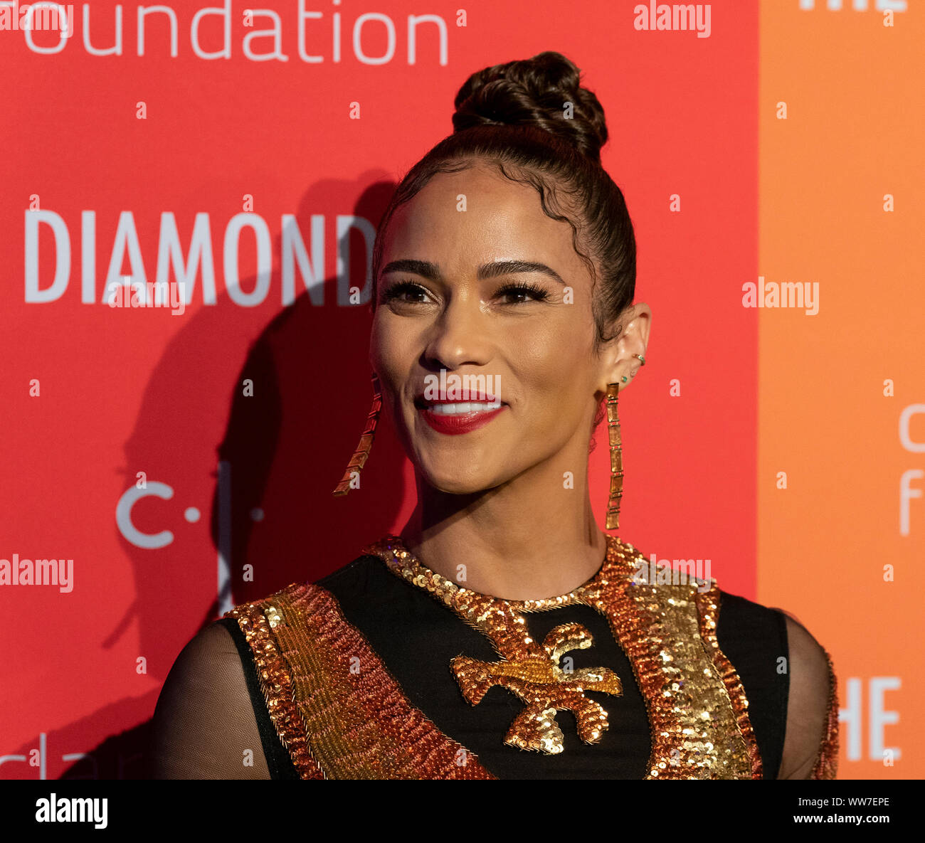 Paula Patton attends 5th Annual Diamond Ball benefiting the Clara ...