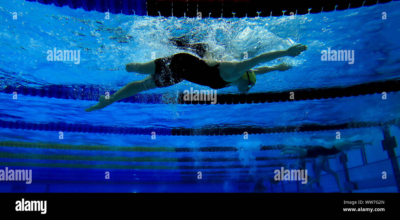 Australia's Monique Murphy in action during the Women's 100 metre ...