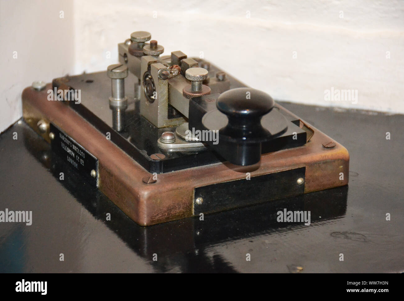 Old telegram machine hi-res stock photography and images - Alamy