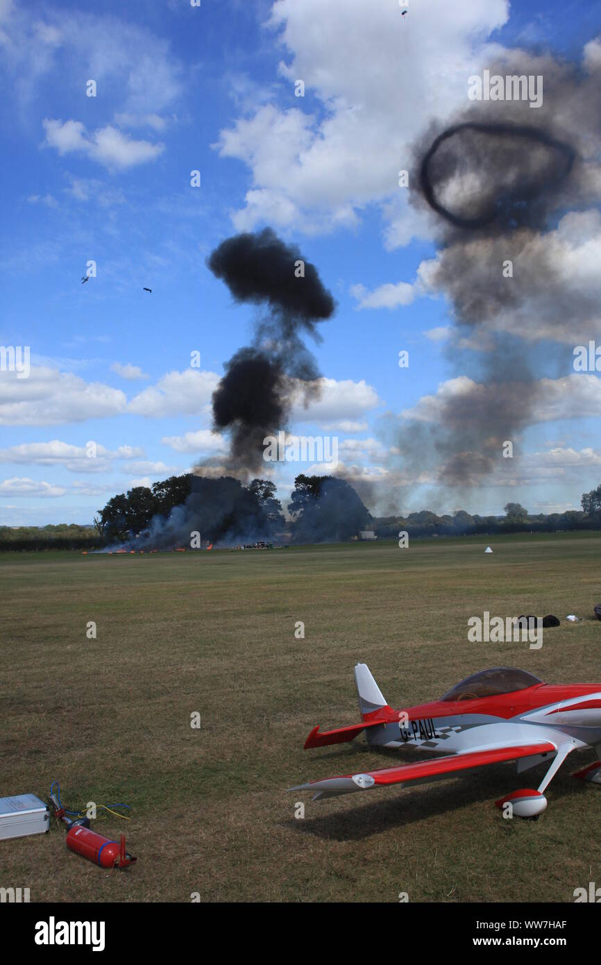 Fireworks and Pyrotechnic explosions during model aircraft flights ...