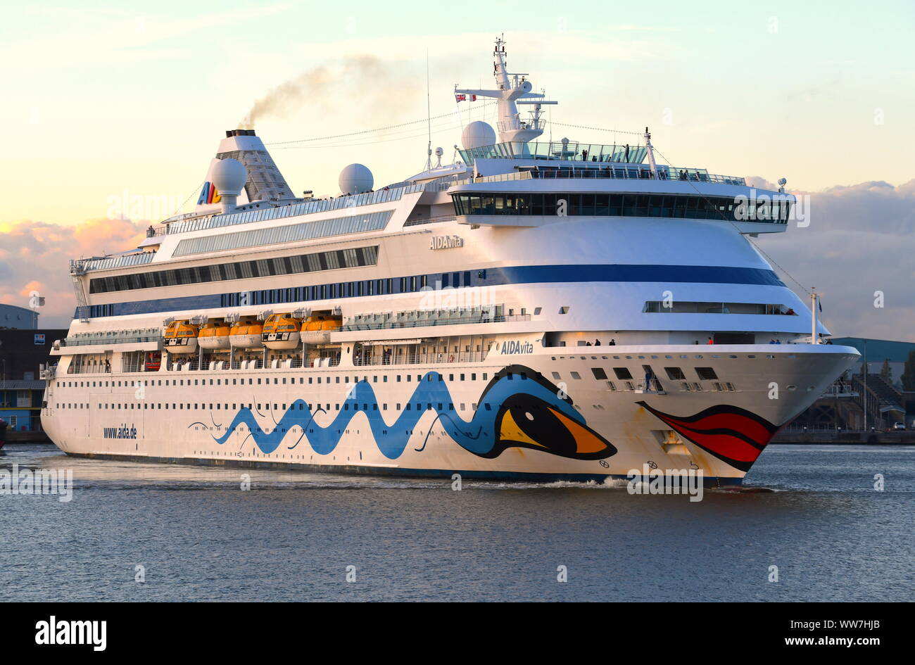 AIDAvita was launched in 2001. She has cabins and suites for 1,266 ...