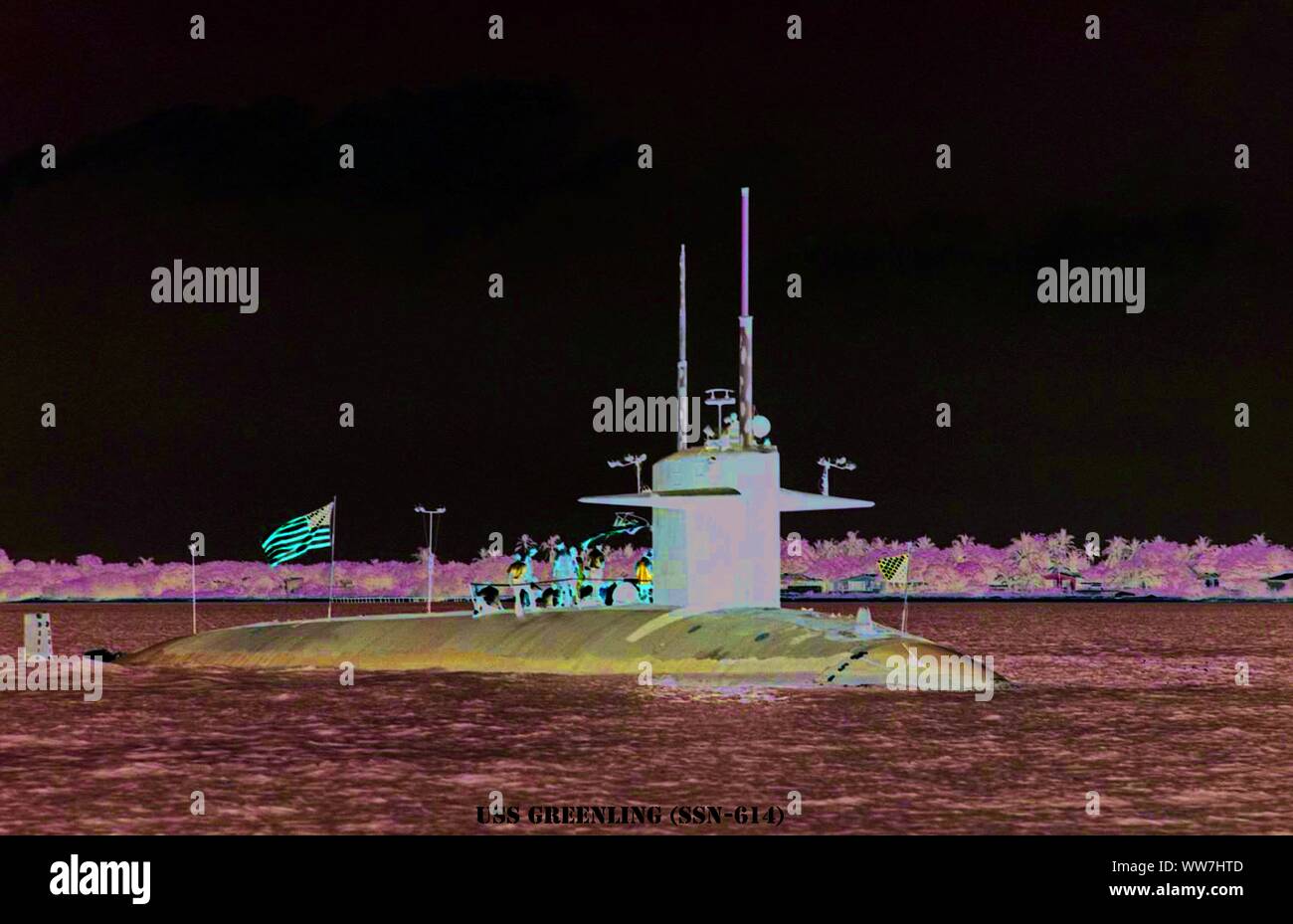USS GREENLING (SSN-614 Stock Photo - Alamy