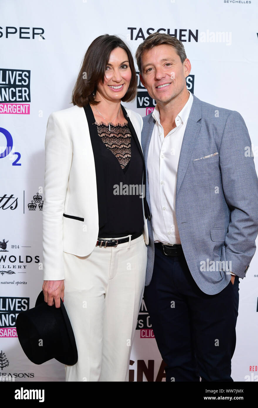 Ben and Anne Shephard attending the CLIC Sargent, A Very British Affair ...