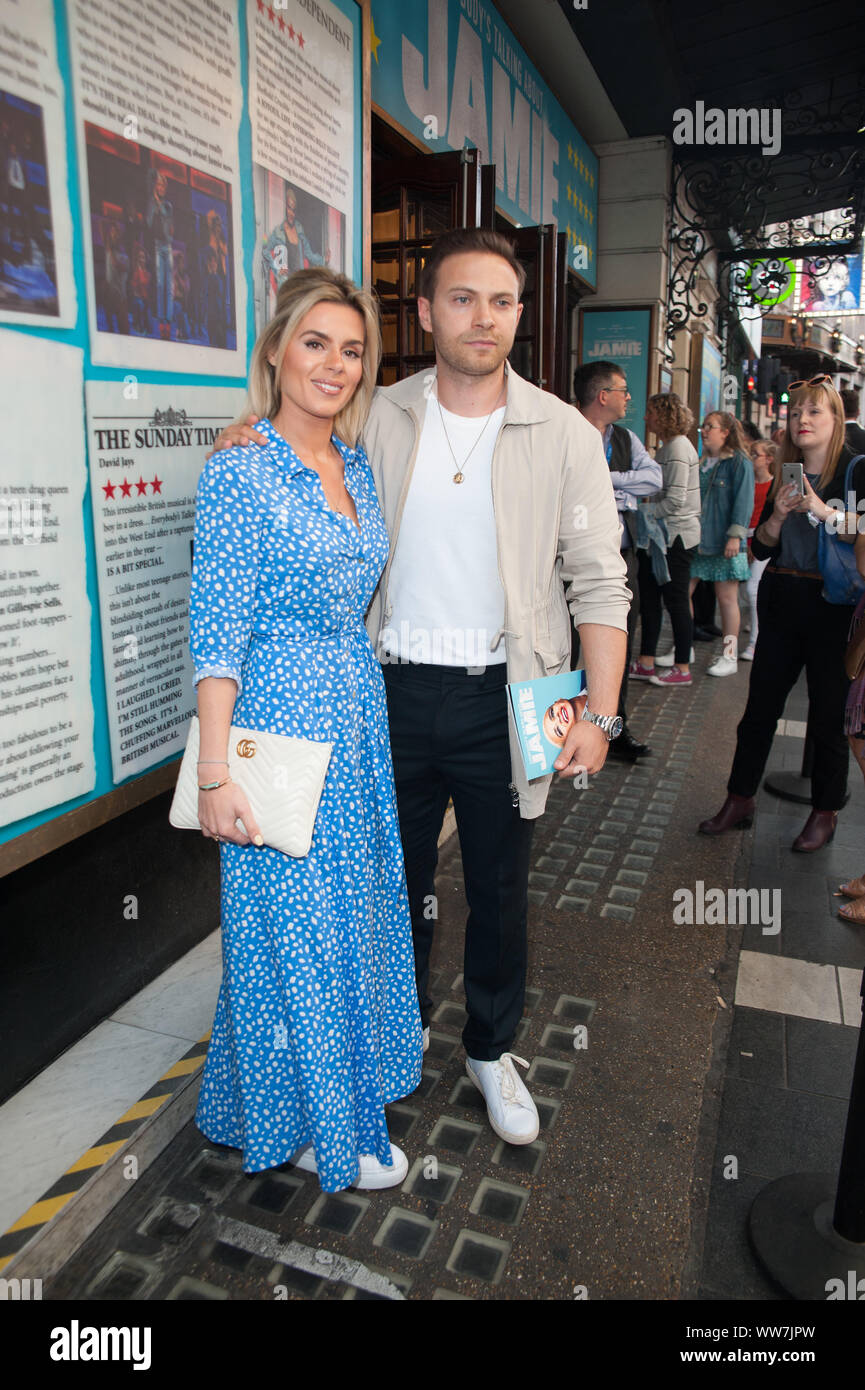 Seen arriving for Everyone’s Talking About Jamie. The hit West End ...