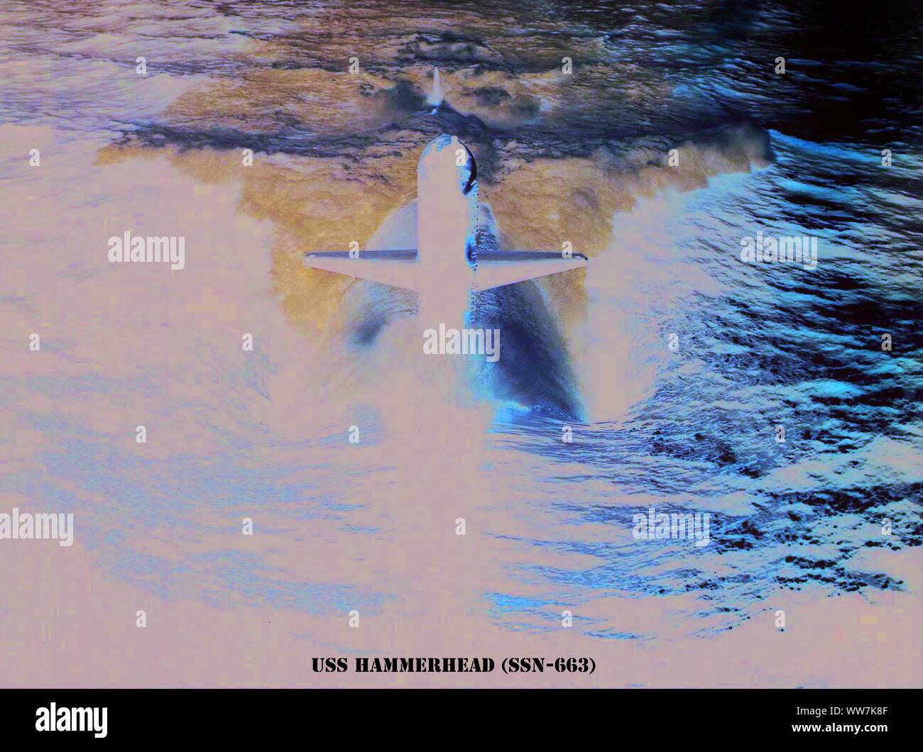 USS HAMMERHEAD (SSN-663 Stock Photo - Alamy