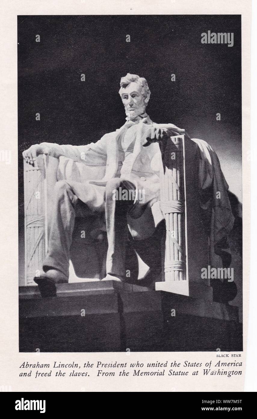 16th president of the united states of america hi-res stock photography ...