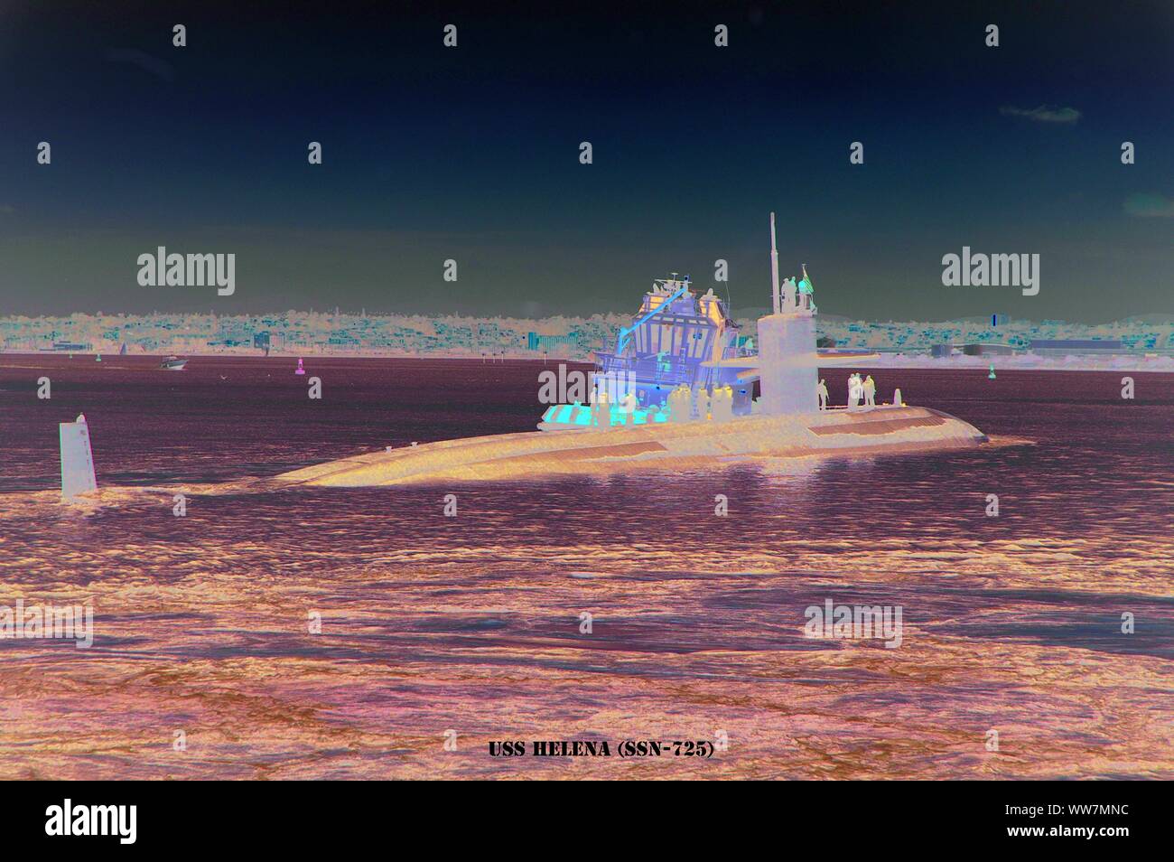 USS HELENA (SSN-725 Stock Photo - Alamy