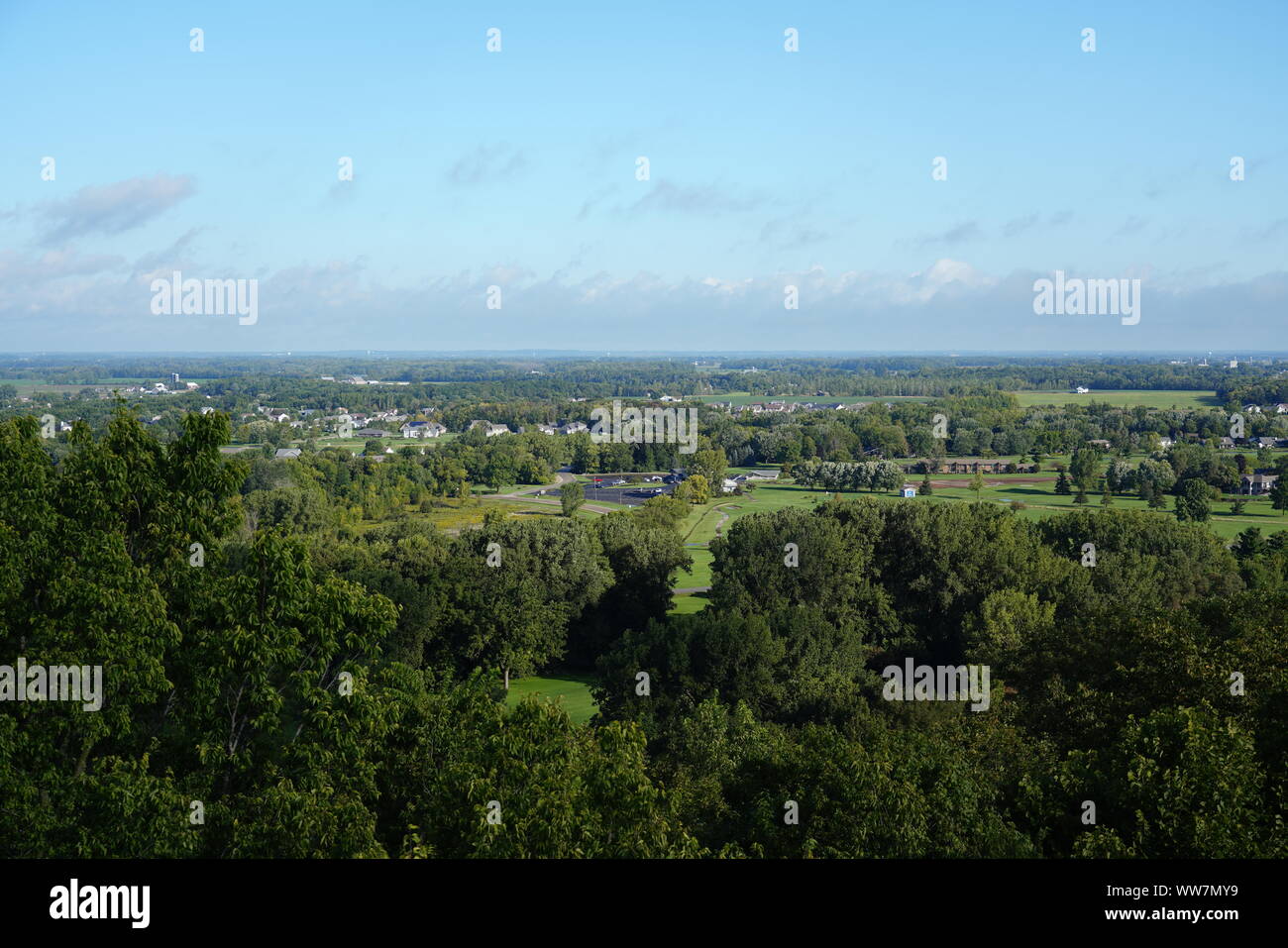 Sherwood, Wisconsin: Landscape photos of High Cliff State Park Stock ...