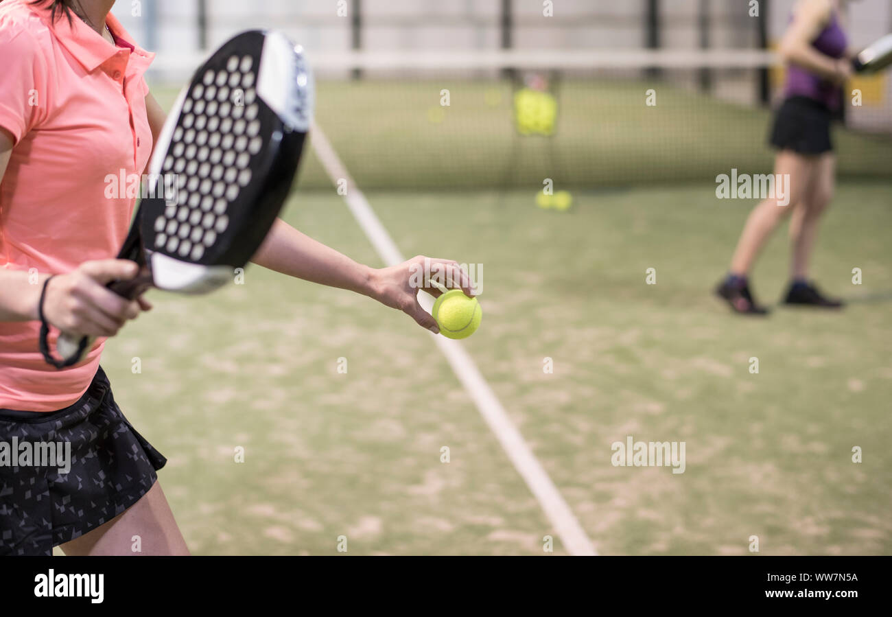 Paddle Tennis Women High Resolution Stock Photography and Images - Alamy