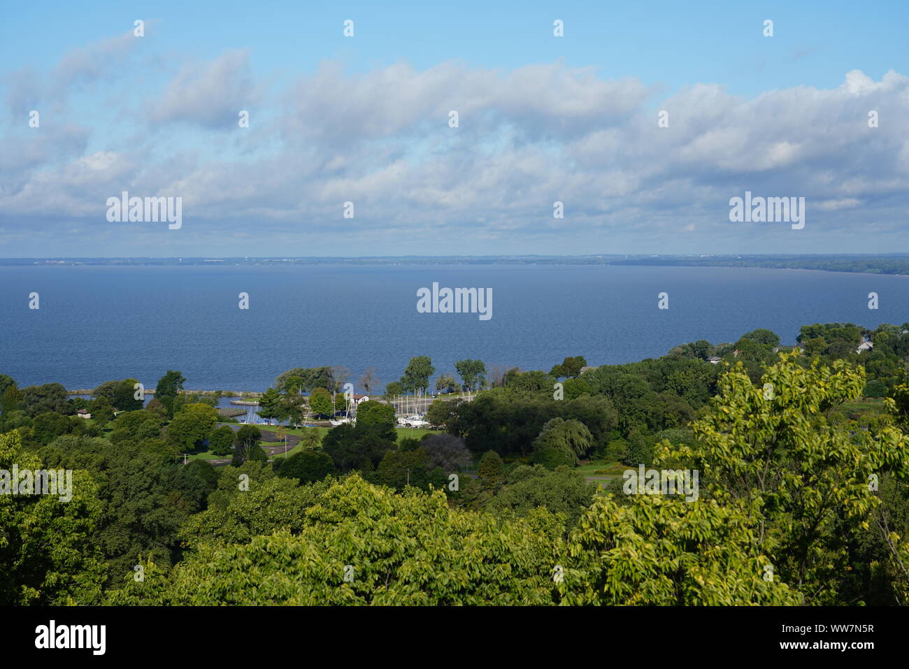 Sherwood, Wisconsin: Landscape photos of High Cliff State Park Stock ...
