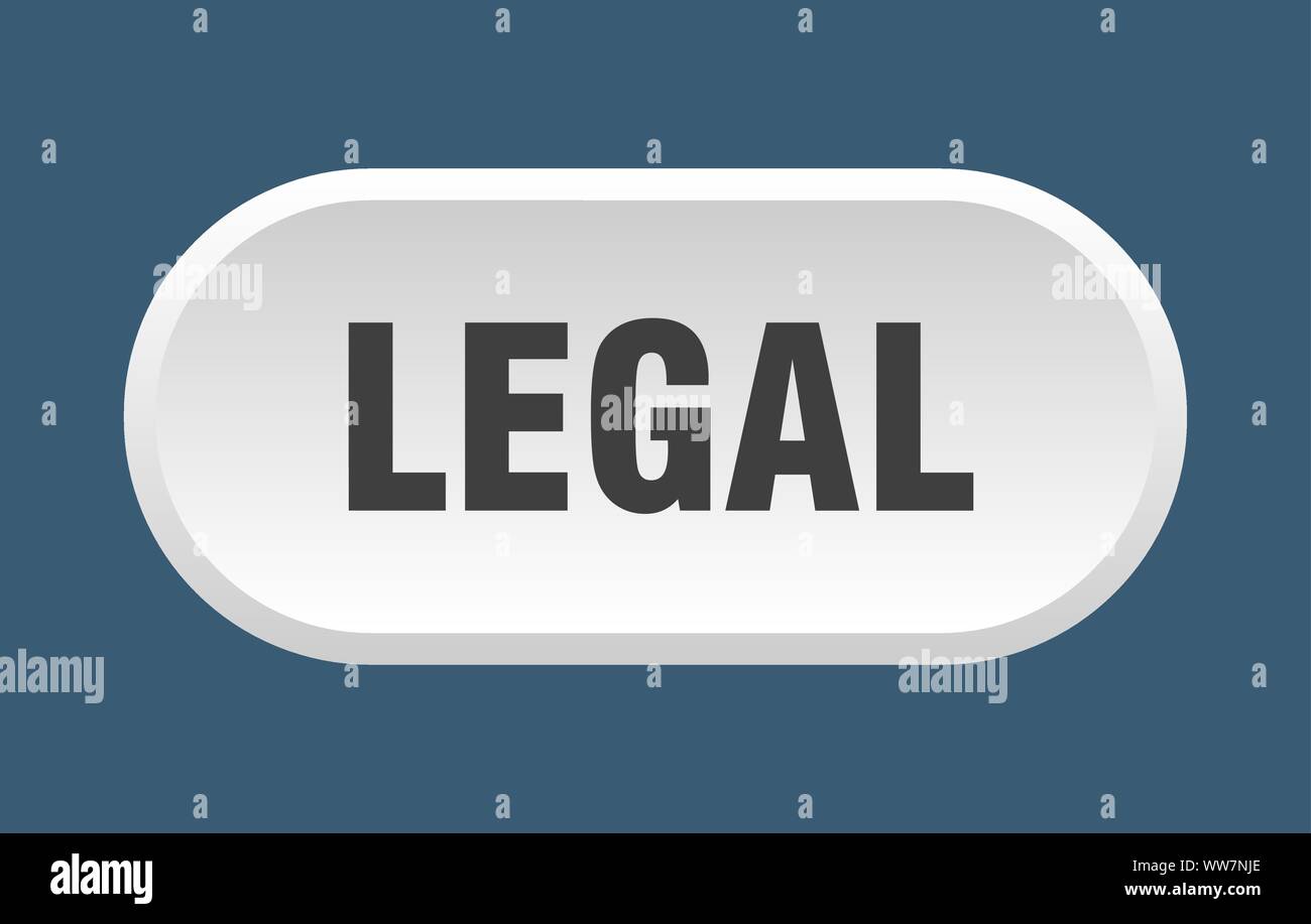 legal button. legal rounded white sign. legal Stock Vector Image & Art ...