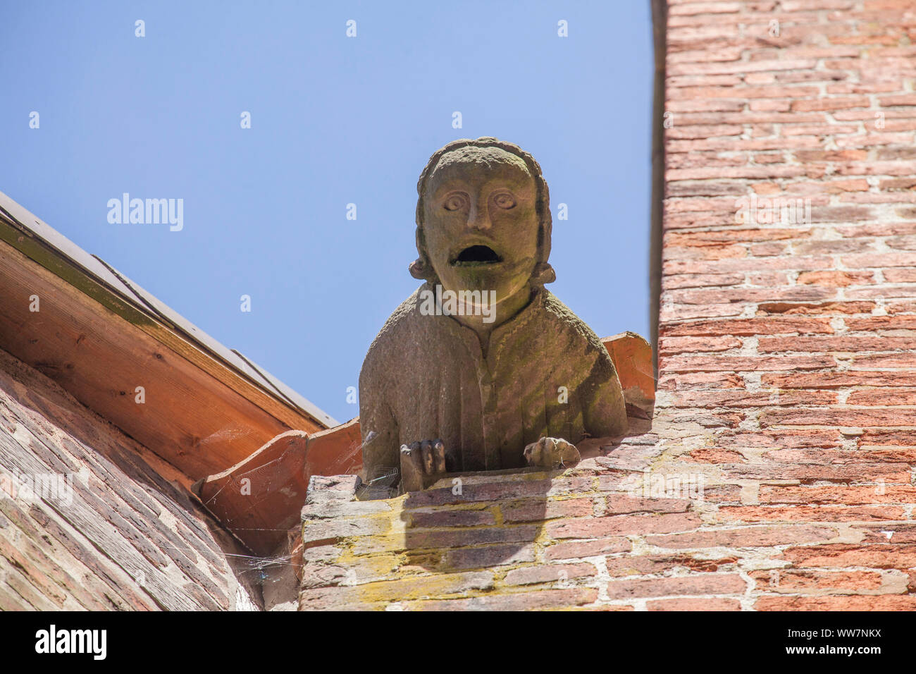 The stone man in the verden cathedral hi-res stock photography and ...