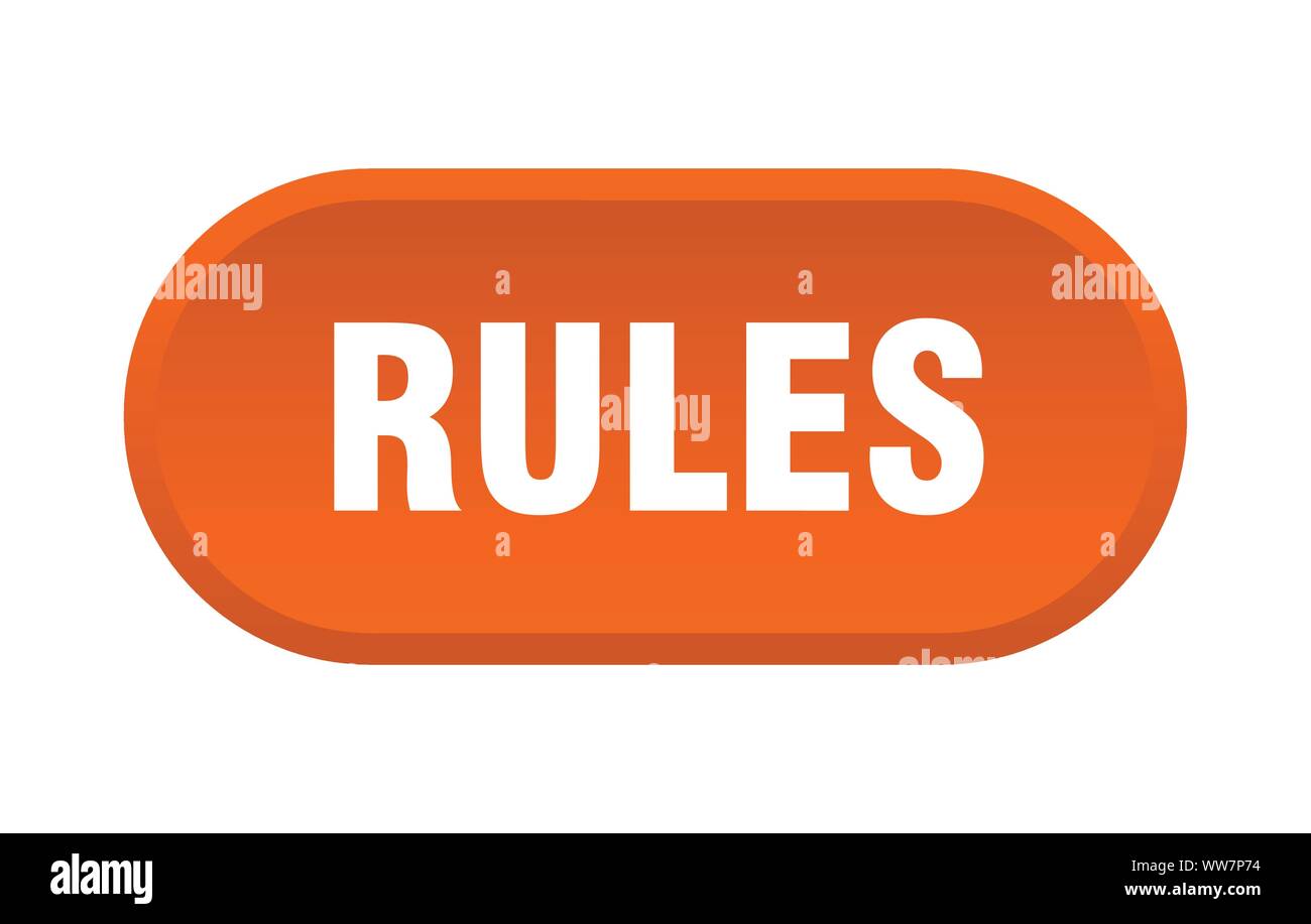 rules button. rules rounded orange sign. rules Stock Vector Image & Art ...